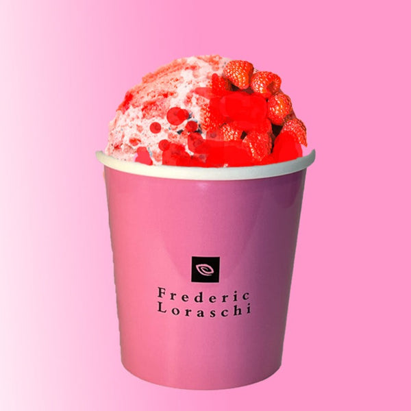 Lychee Raspberry Ice Cream – Frederic Loraschi Chocolate